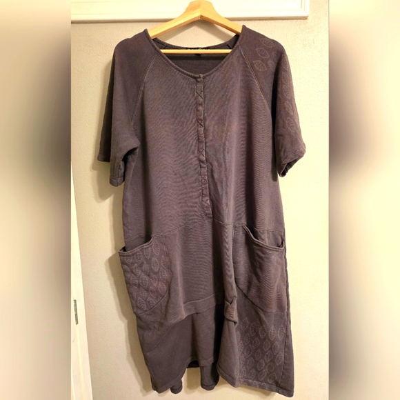 Gudrun Sjoden | Dresses | Gudrun Sjoden 0 Cotton Dress Made In Portugal Pockets Tunic | Poshmark